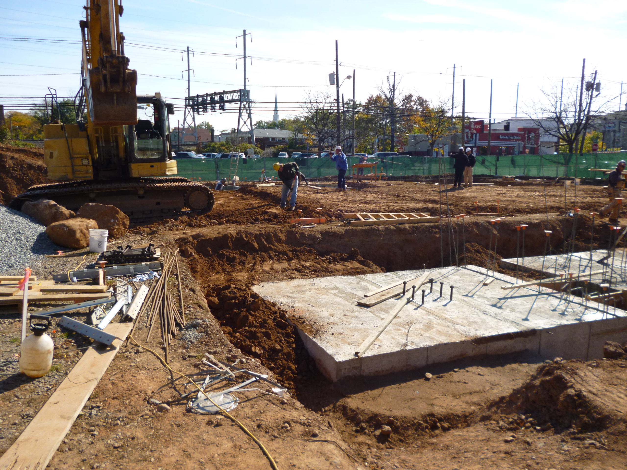 Driveway Column Footers