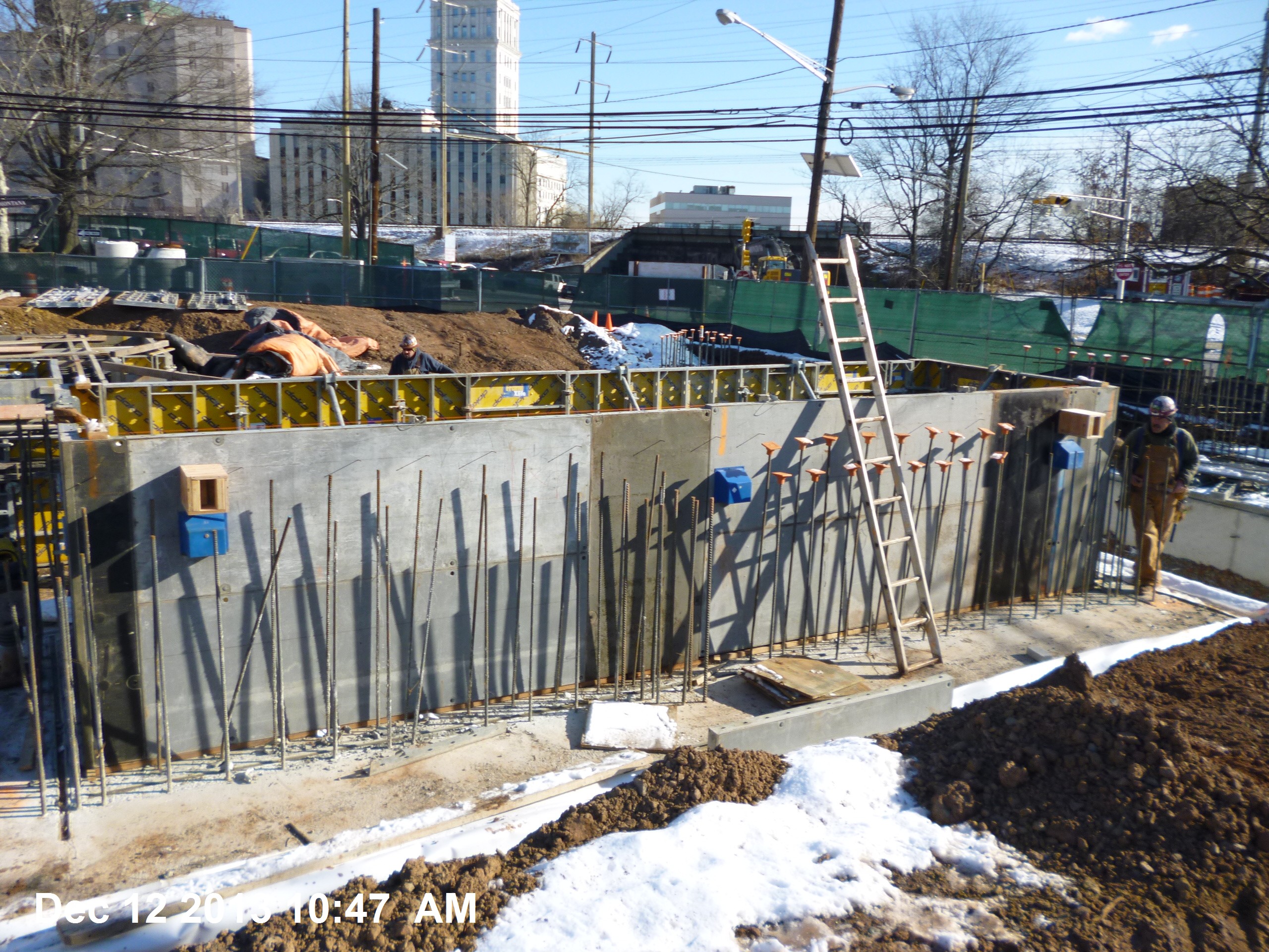 Shaft Wall Formwork at Elevators 1-3 – Facing East – Union County ...
