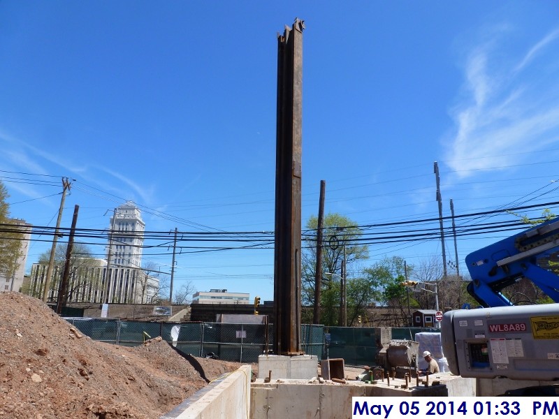 Steel column at Monumental Stair Facing South-East (800×600) – Union ...